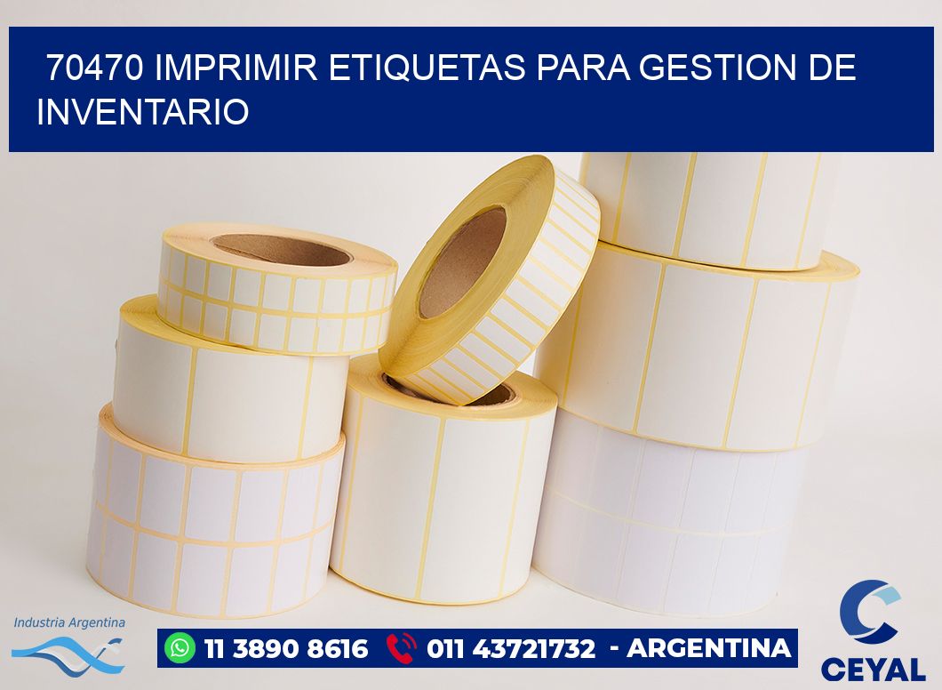 70470 IMPRIMIR ETIQUETAS PARA GESTION DE INVENTARIO - Etiquetas ...