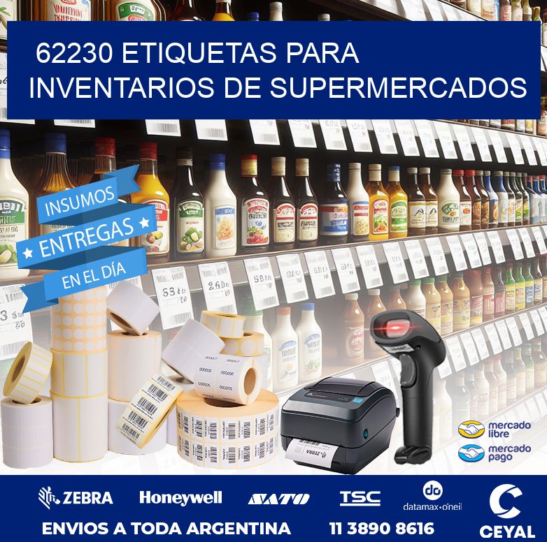 62230 ETIQUETAS PARA INVENTARIOS DE SUPERMERCADOS - Etiquetas ...