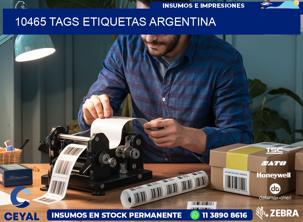 10465 TAGS ETIQUETAS ARGENTINA - Etiquetas Personalizadas